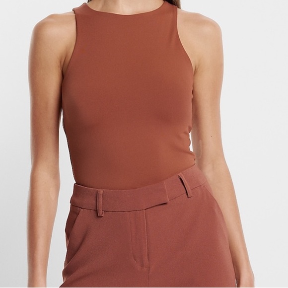 Express | Tops | Express High Compression Body Contour Matte High Neck ...